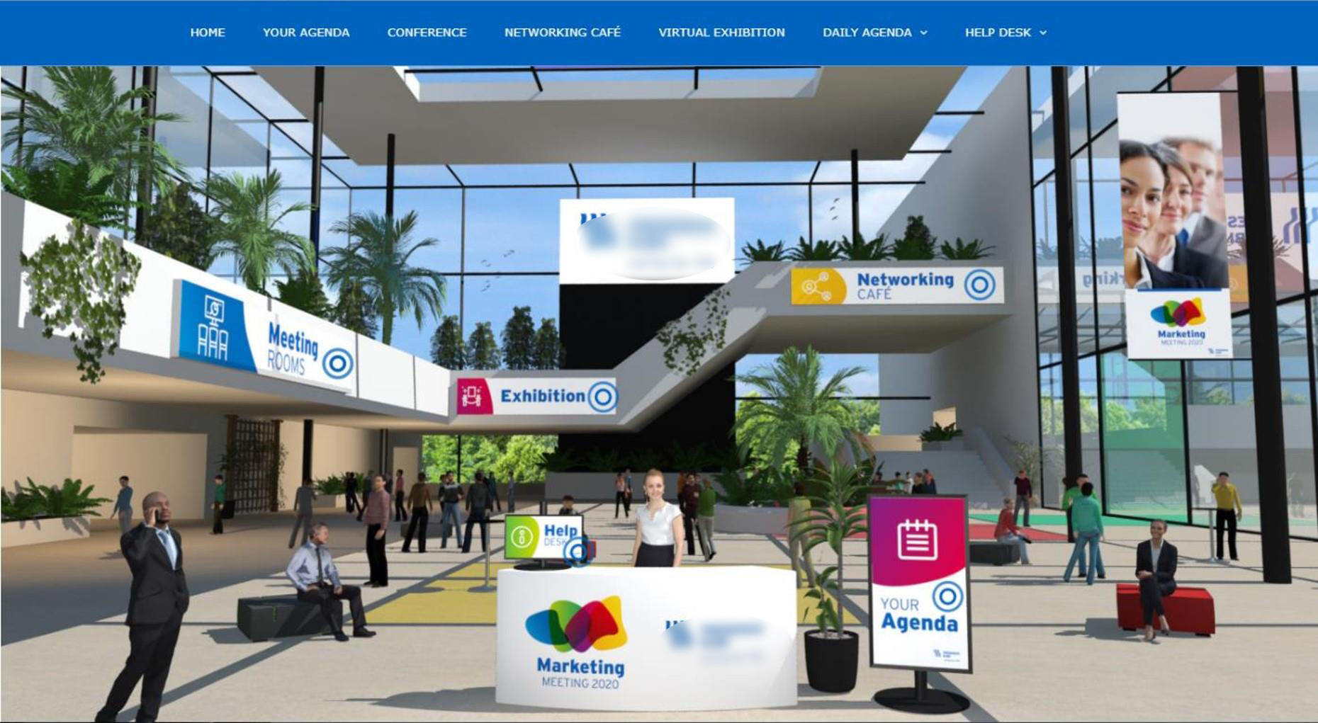 Creating An Immersive Virtual Event For 450 Attendees | Amex GBT | APAC