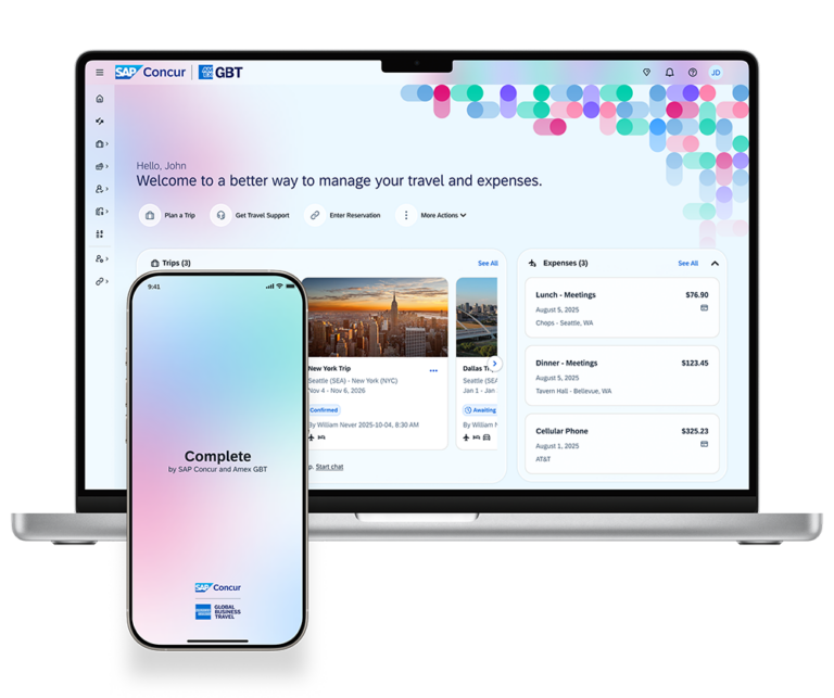 Complete by SAP Concur and Amex GBT | Amex GBT